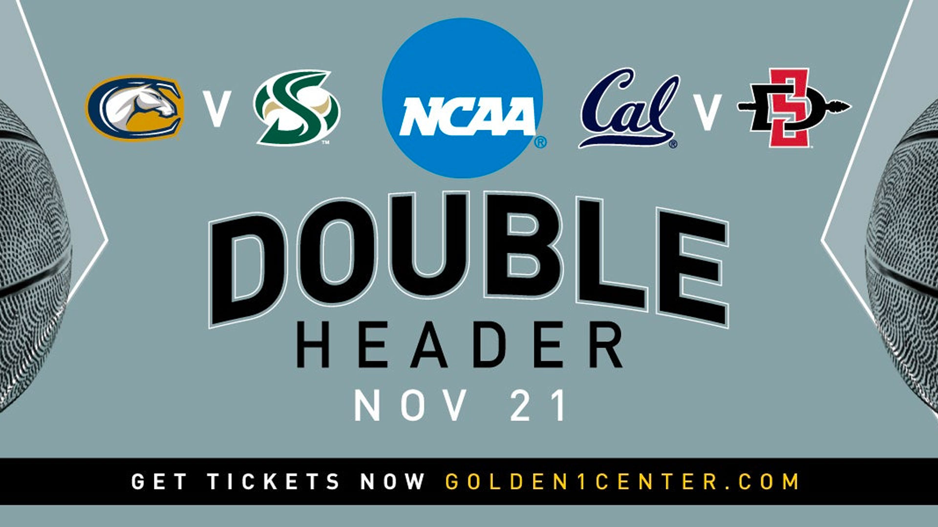 College Basketball Double Header - Golden 1 Center