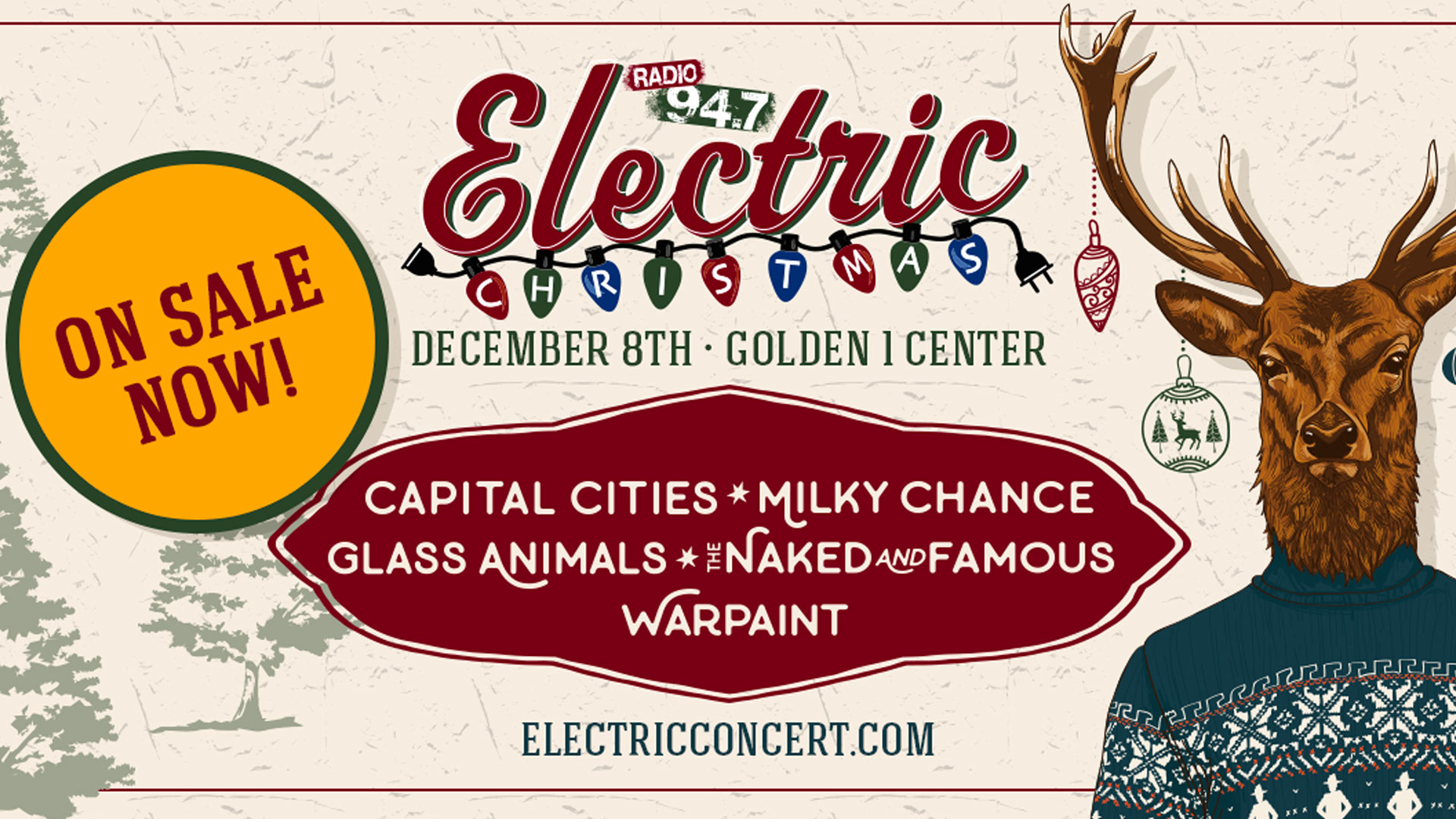 Electric Christmas - Golden 1 Center