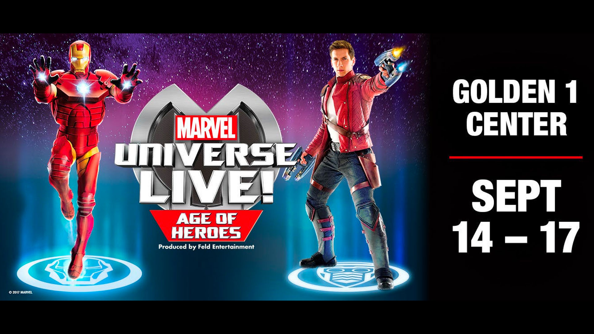 Marvel Universe LIVE! Age of Heroes - Golden 1 Center