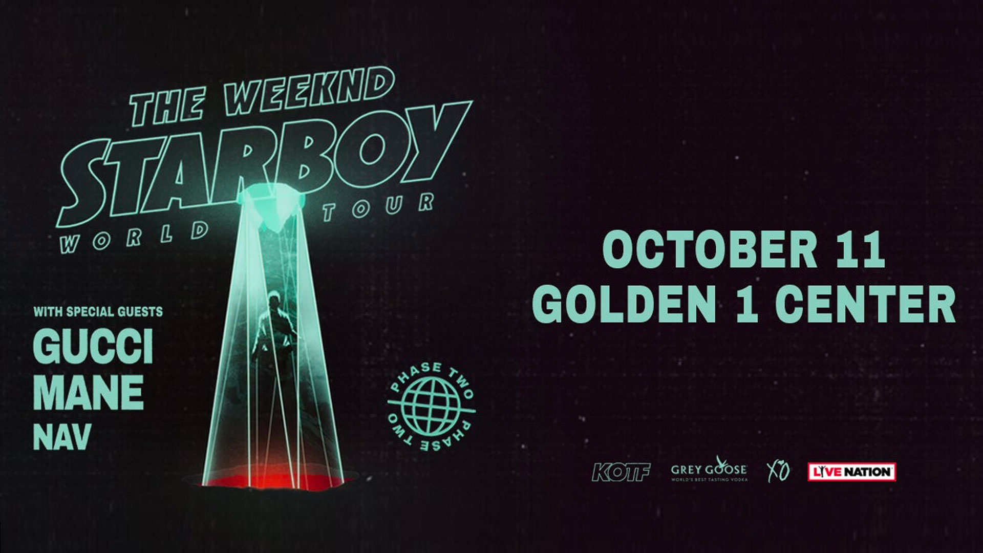 The Weeknd - Golden 1 Center