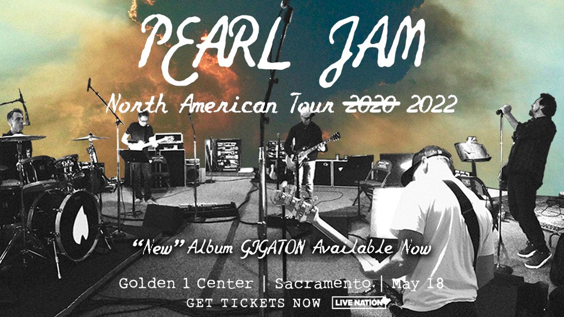 Pearl Jam – CANCELLED - Golden 1 Center