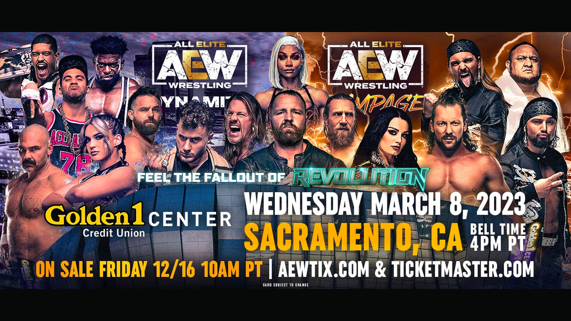 AEW - Golden 1 Center