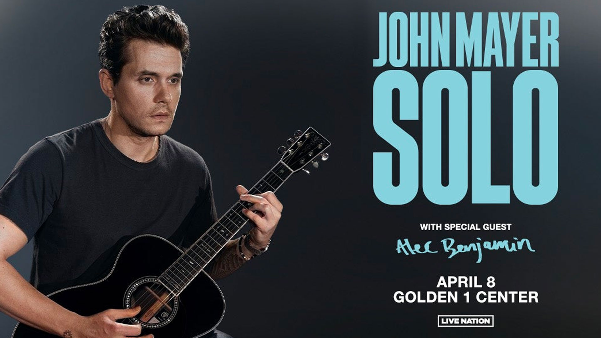 John Mayer - Golden 1 Center