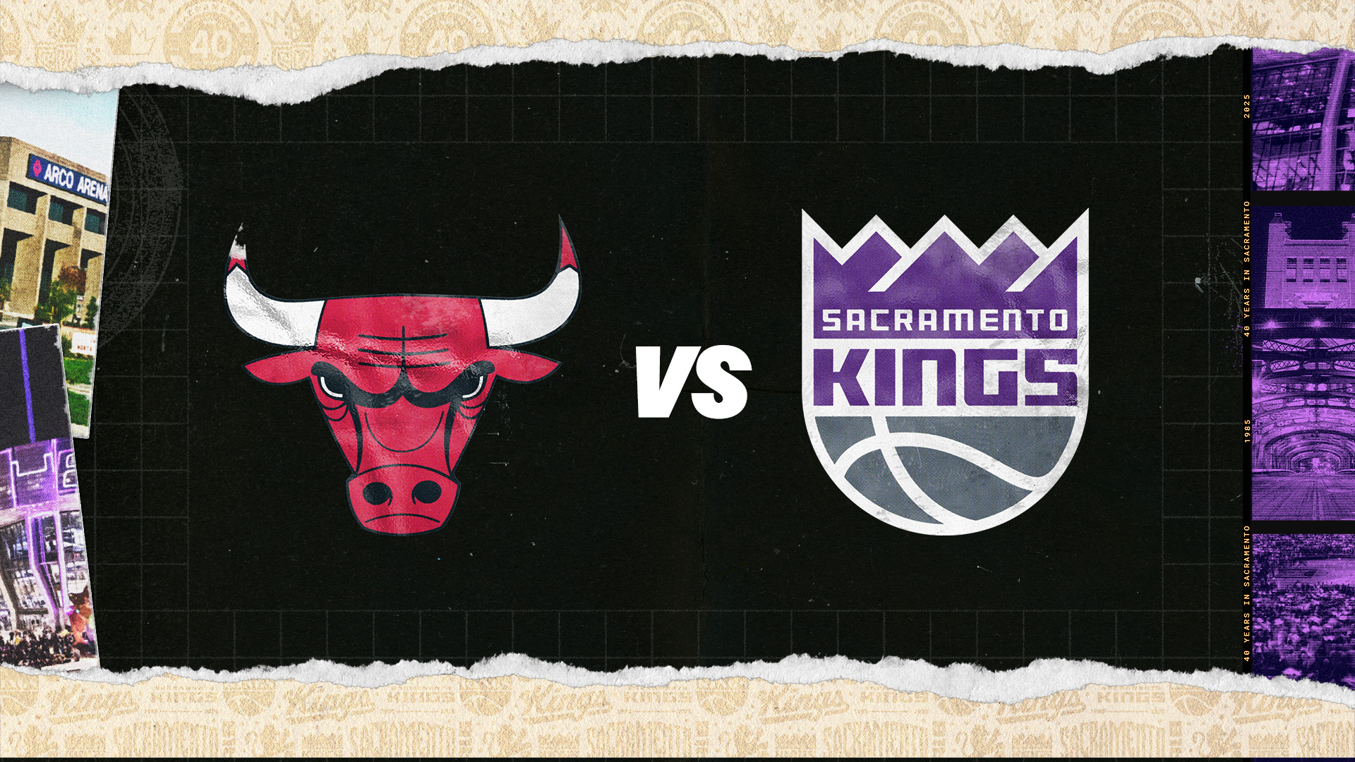 Bulls vs Kings - Golden 1 Center