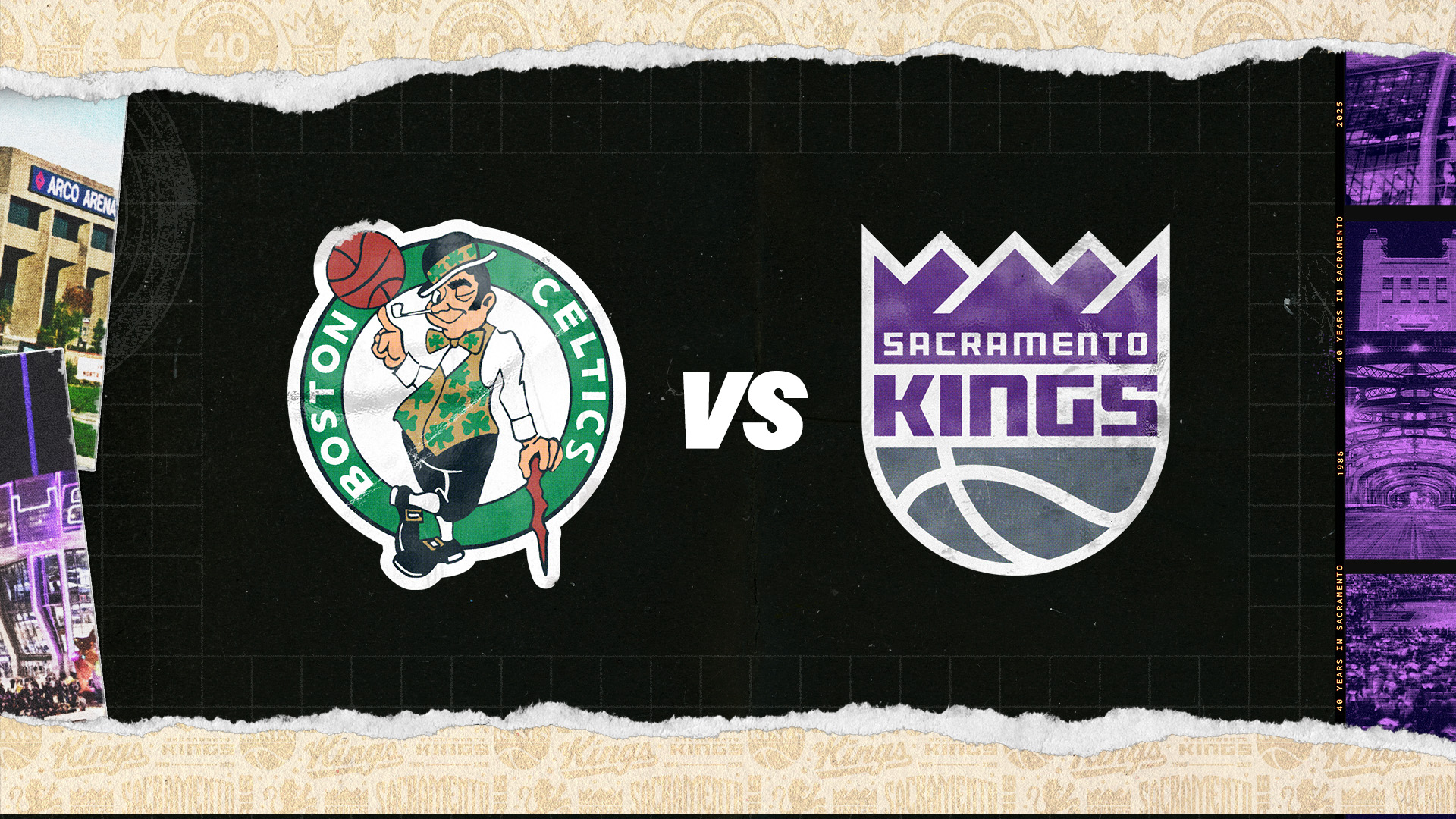 Celtics vs Kings - Golden 1 Center