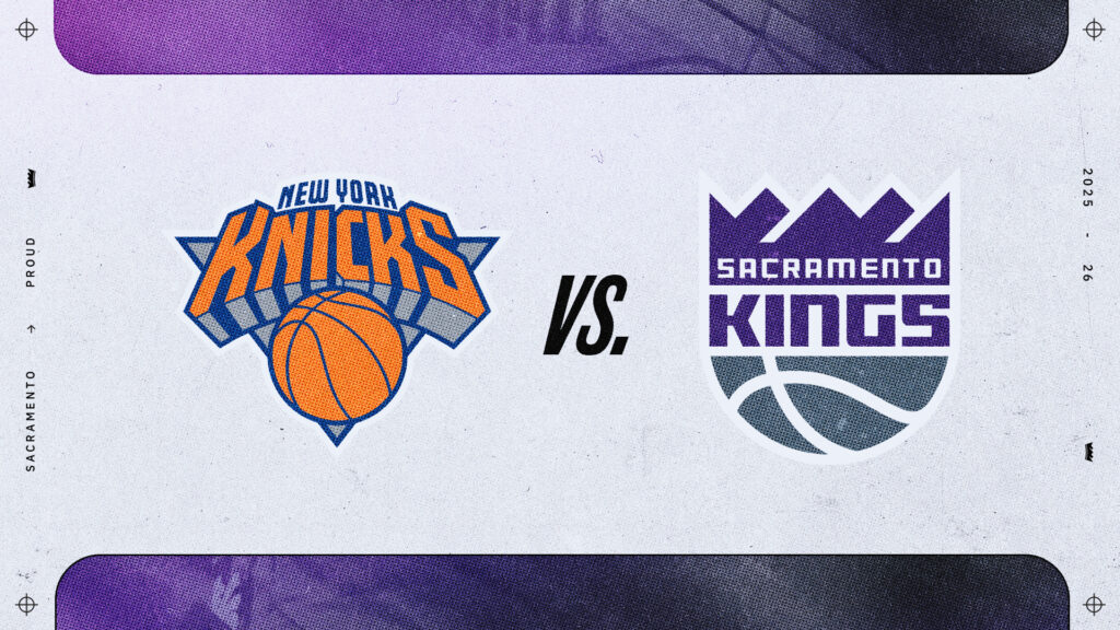 Knicks vs Kings - Golden 1 Center