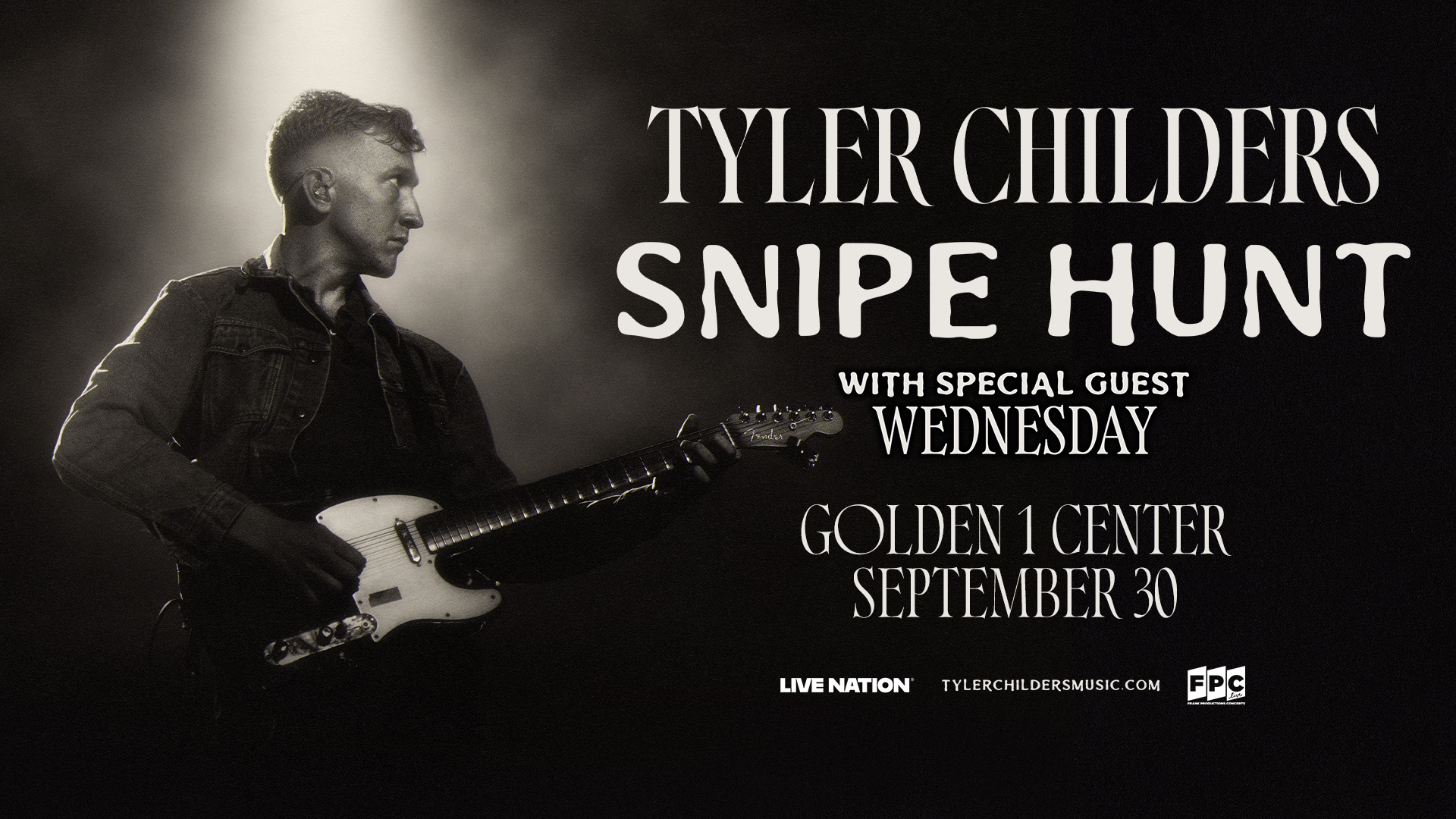 Tyler Childers Announces 2026 Snipe Hunt Tour - Golden 1 Center